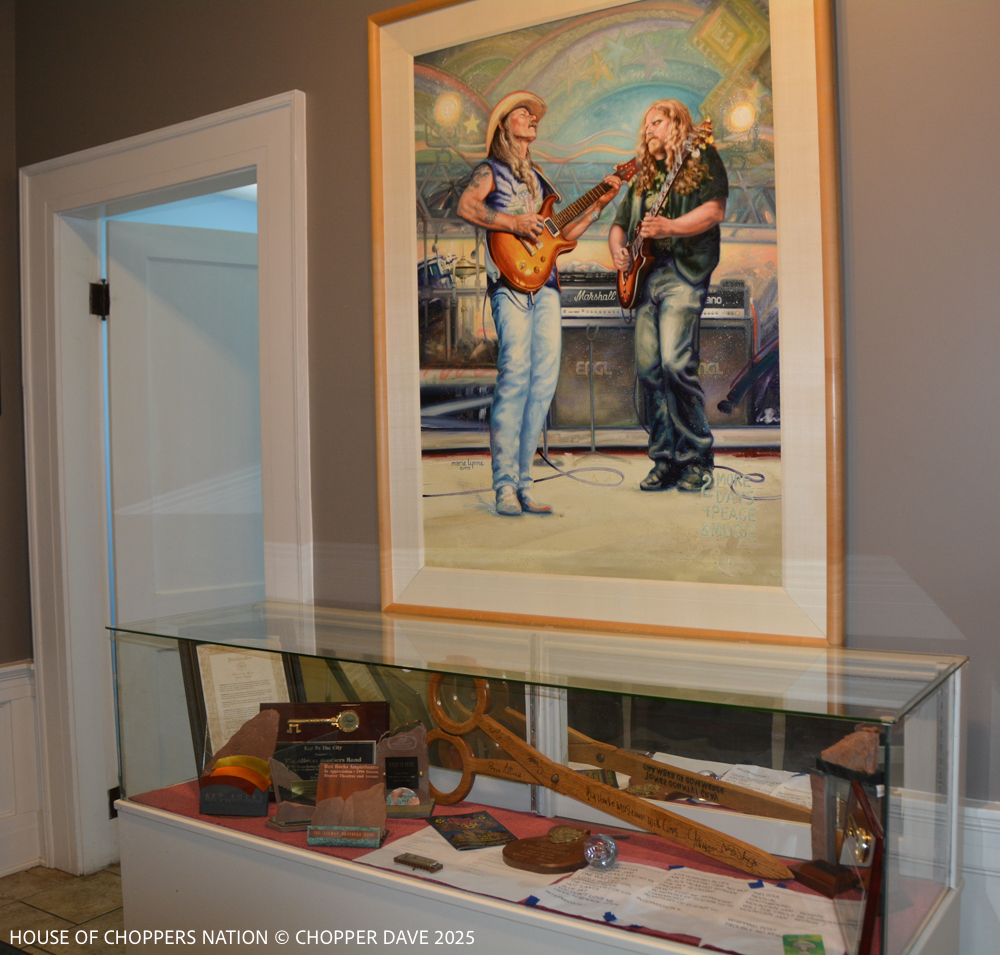 A VISIT TO THE ALLMAN BROTHERS BIG HOUSE MUSEUM. - HOUSE OF CHOPPERS NATION